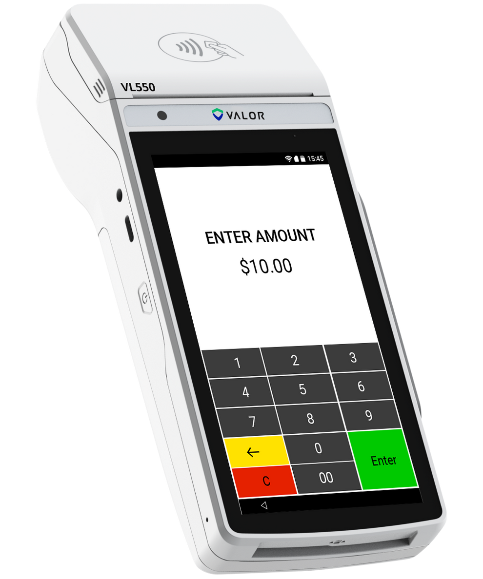 Valor VL550 Wireless – Merchant Terminals